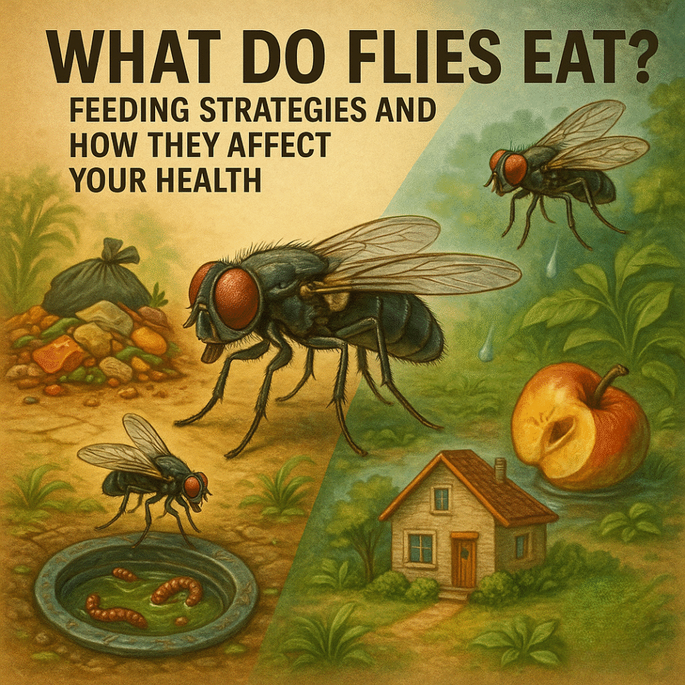 What Do Flies Eat? Feeding Strategies and How They Affect Your Health ...